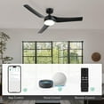 Bestco 52" Smart Ceiling Fan with Light & Remote Compatible with Alexa ...