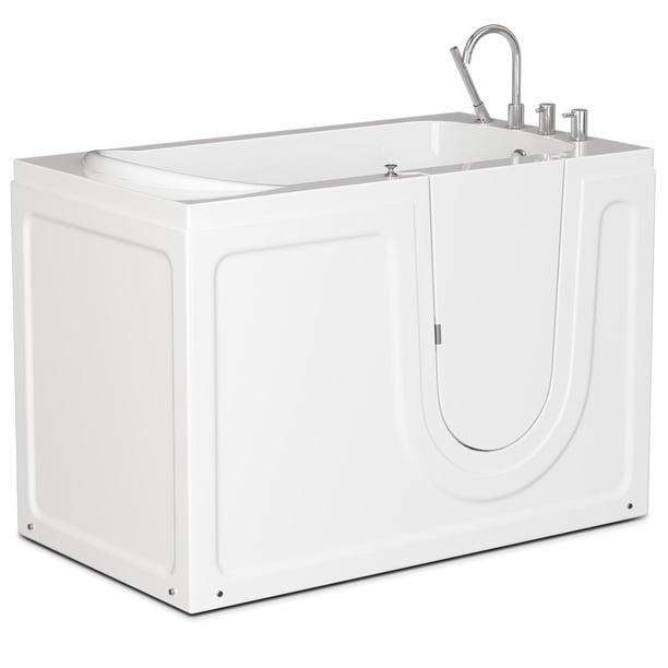 Bestco 52”x30” Walk-In Tub for Elderly, High Weight Capacity, Slip ...
