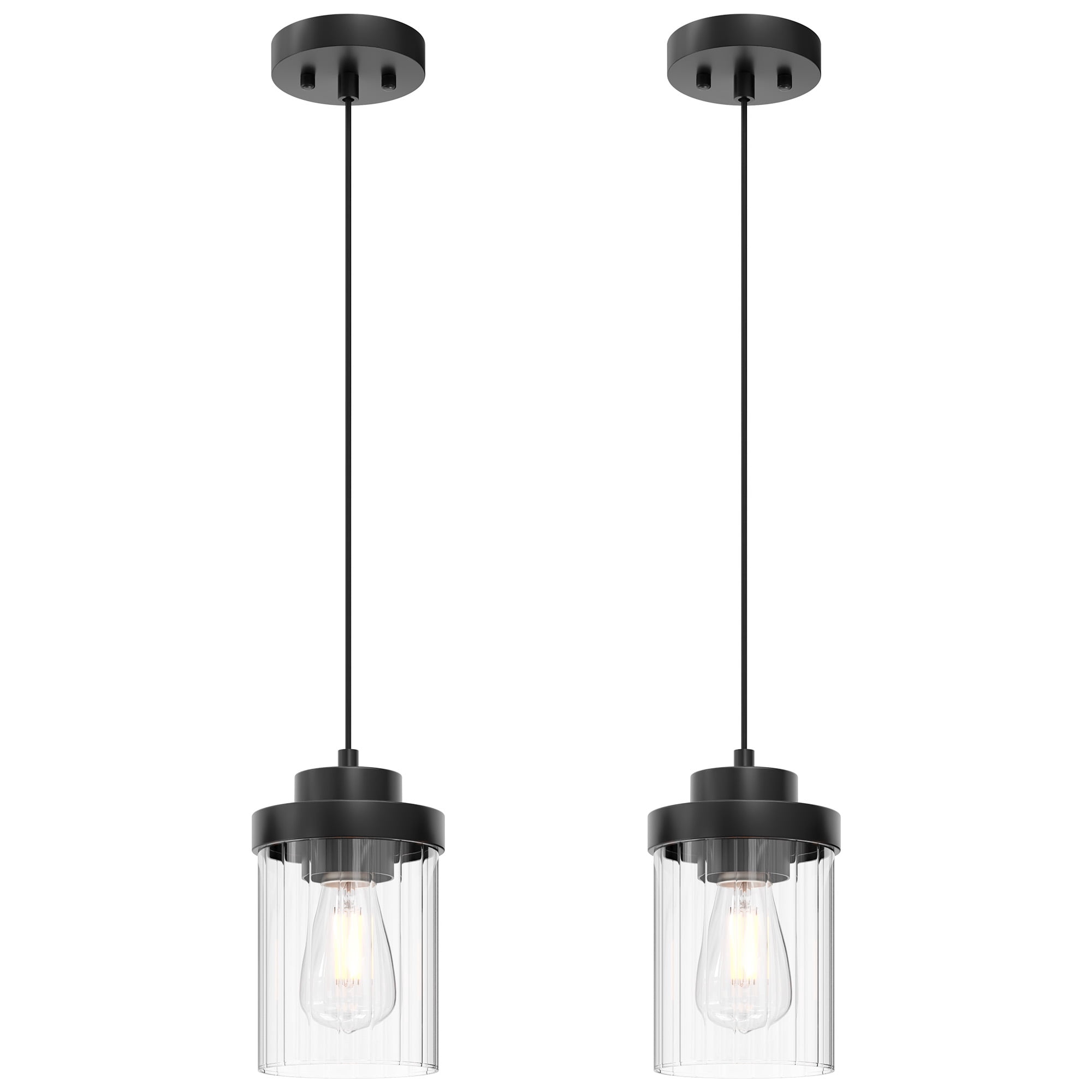 Bestco Pendant Light Fixtures with Adjustable Height for Kitchen Island ...