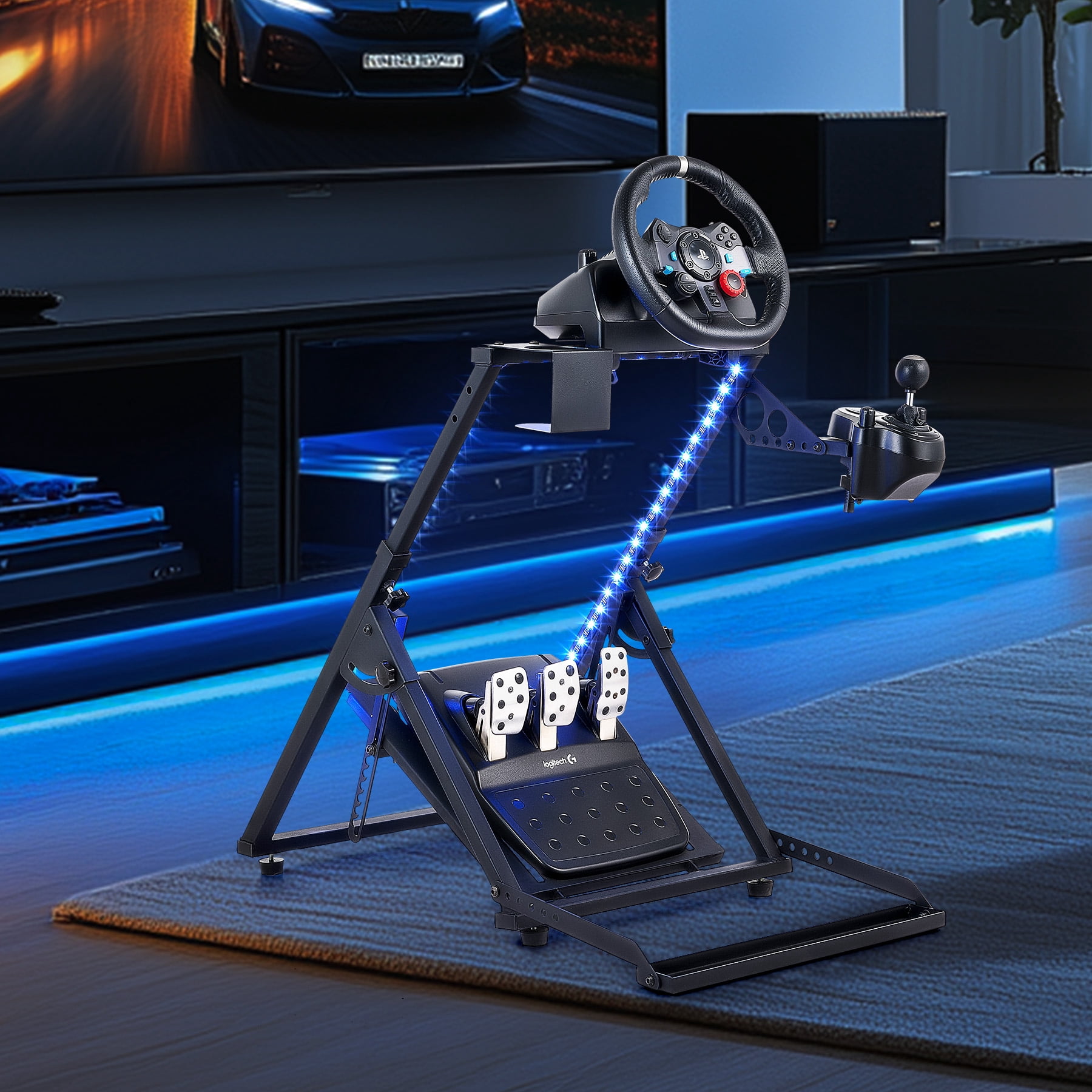 Bestco Steering Wheel Stand Racing Simulator Cockpit for Logitech G920 ...