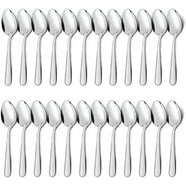 DecorRack Dinner Spoons, Stainless Steel Table Spoons, Set of 12 ...