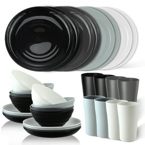 Paris Hilton London Collection 12-Piece Dinnerware Set, Elegant Bow ...