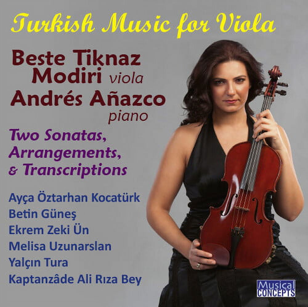 Beste Tiknaz Modiri - Turkish Music for Viola & Piano (2 Sonatas ...