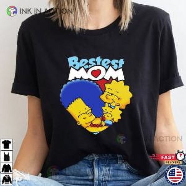 Bestest Mom The Simpsons Shirt - Walmart.com