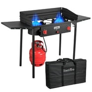 Coleman 2-Burner Propane Camping Stove, 20,000 BTUs with Wind Panels, Portable Grill - Walmart.com