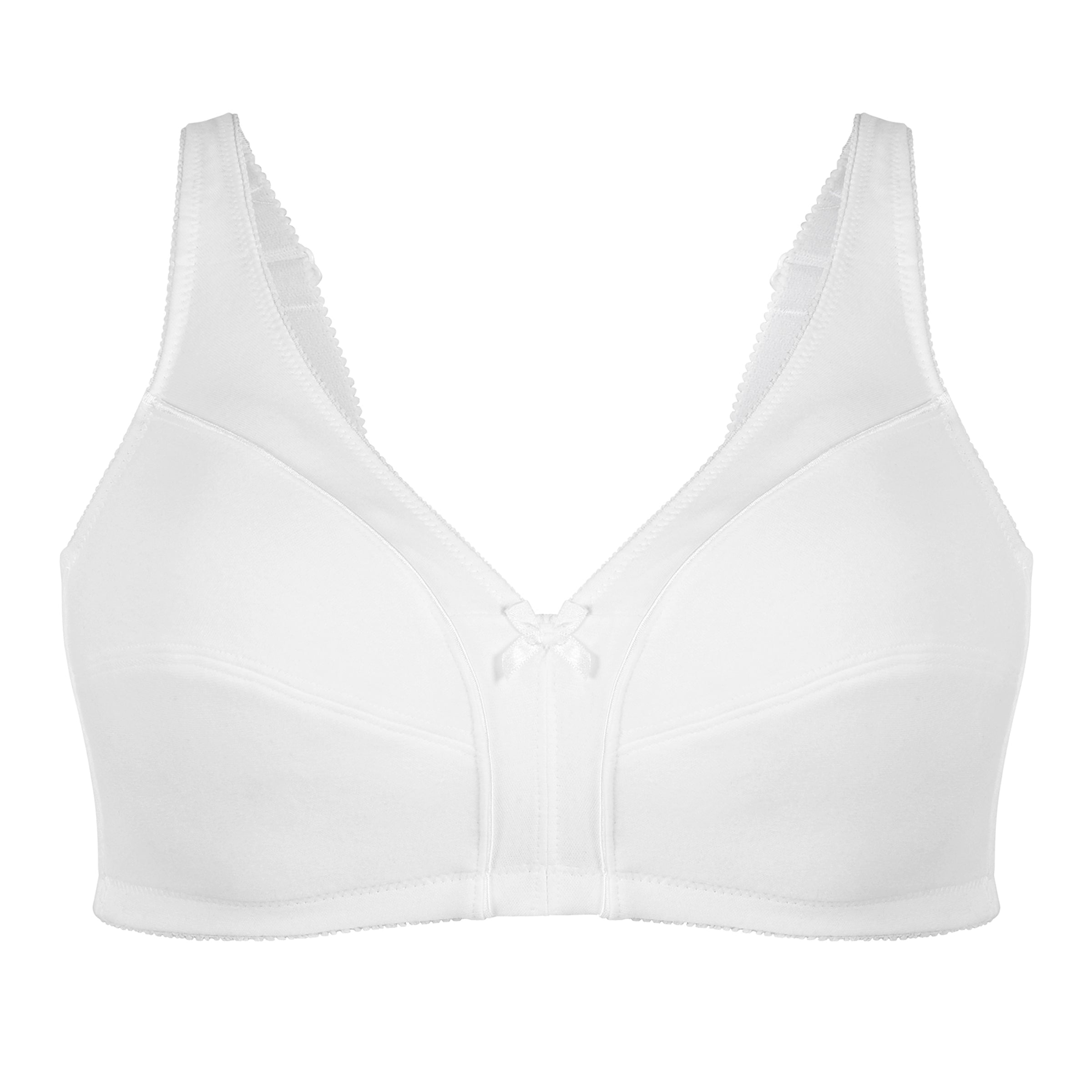 Woments Bestform 5006825 Unlined Wireless Cotton Bra with Seamed Cups ...