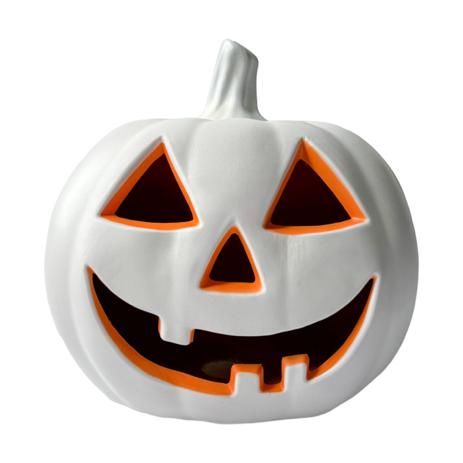Besthm 2025 Halloween Light Up Jack O Lantern - Plastic Pumpkin/Stacked ...