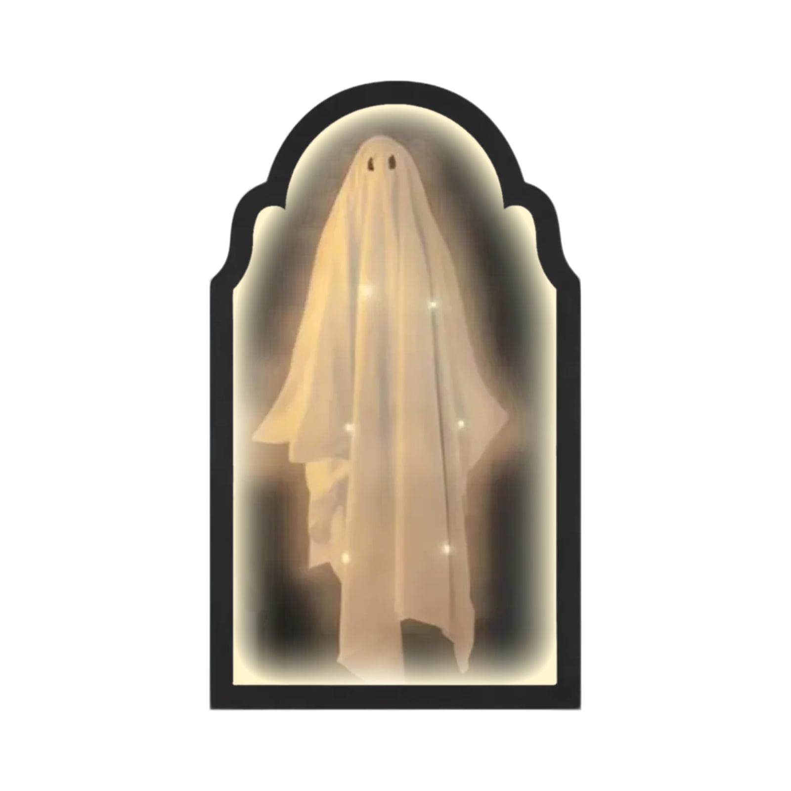 Besthm 2025 Halloween Novelty Ghost Mirror, Hologram Ghost Skeleton ...