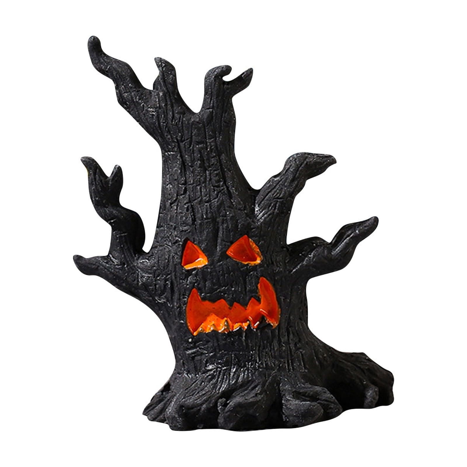 Besthm 2025 Halloween Tree Faces Tree Monstéŕ Figurine Realistic ...