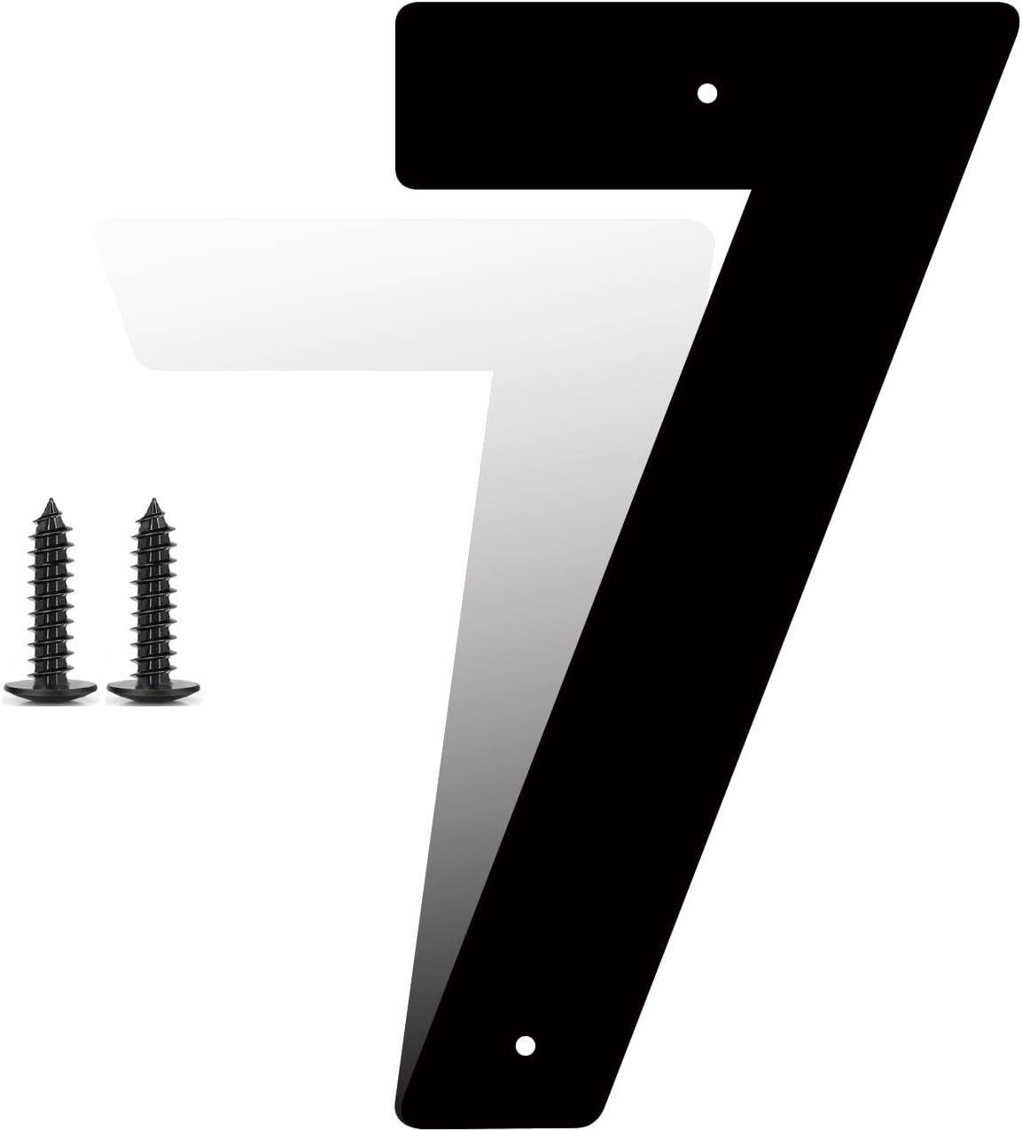 Besthm 7.8 Inch Large Metal Letters, Modern House Address Numbers ...