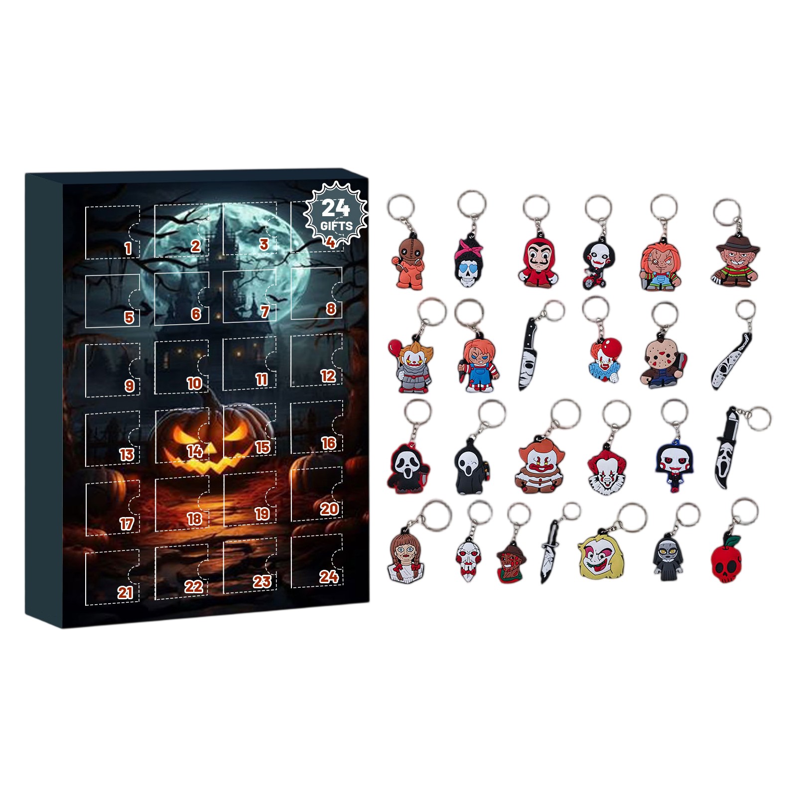 Besthm Halloween Advent Calendar 2025, Halloween Countdown Calendar ...