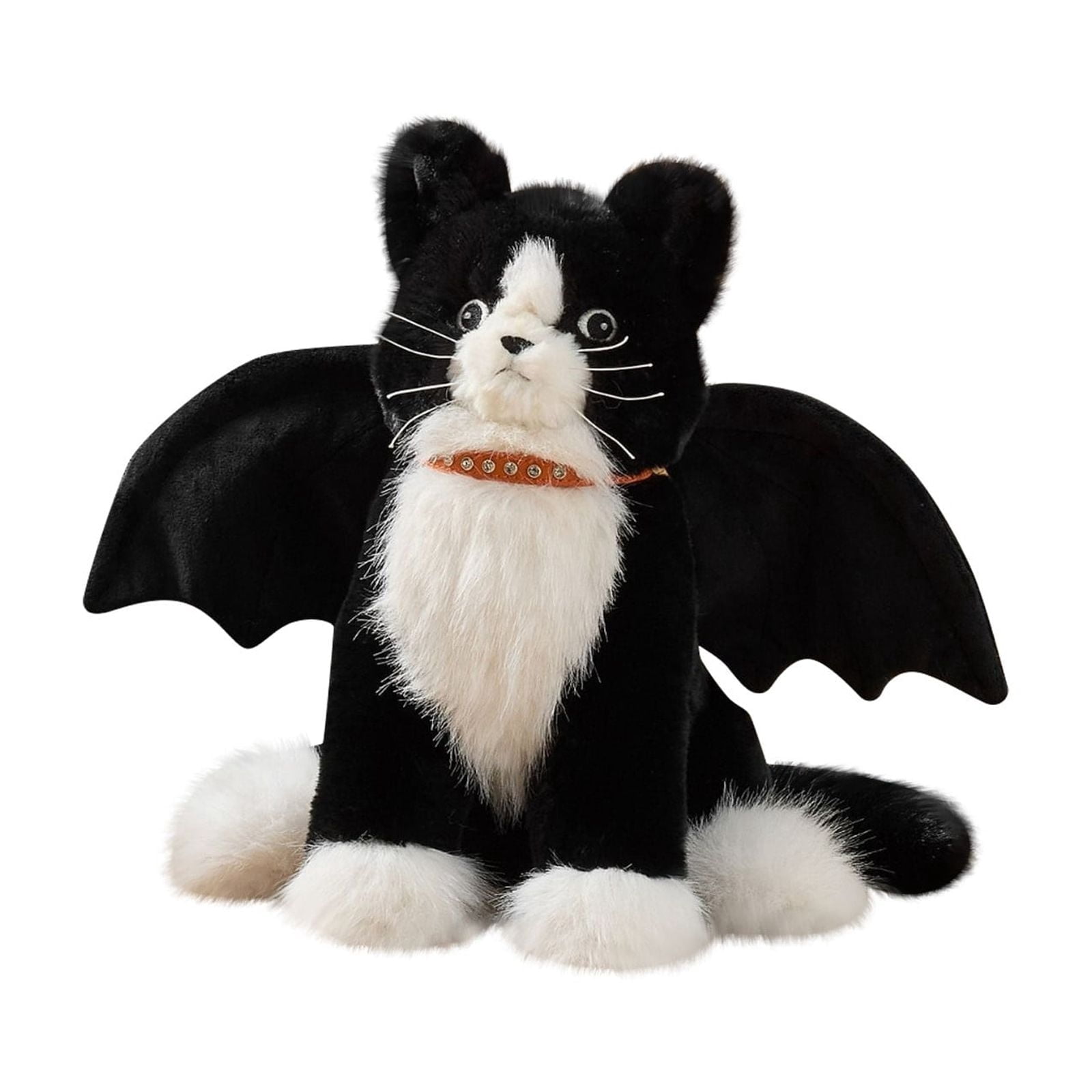 Besthm Halloween Boo the Bat-Cat Plush Pillow - 12" Hybrid Halloween ...