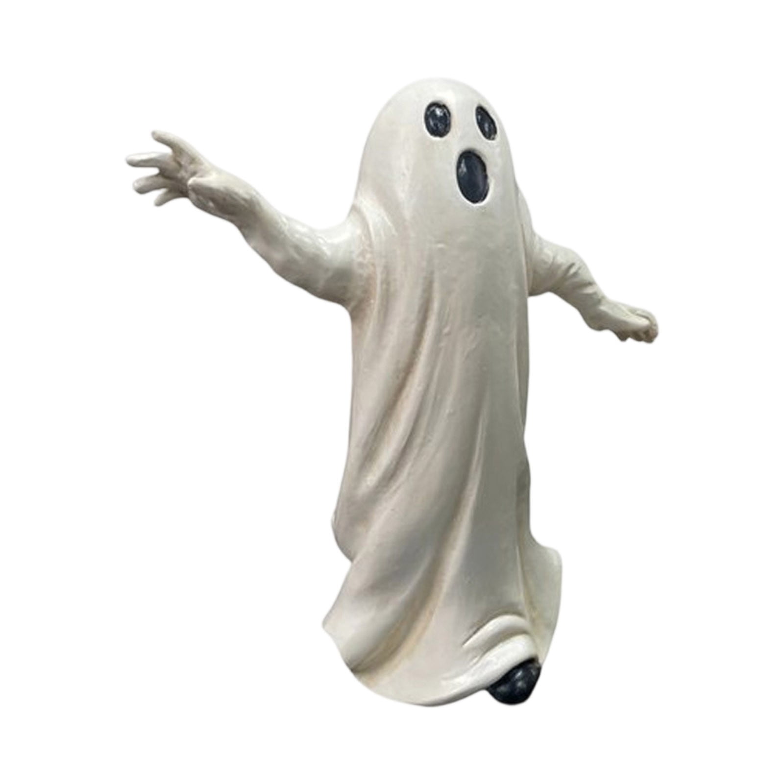 Besthm Halloween Cute Ghost Statue, 5.7-Inch Halloween Resin Figurine ...