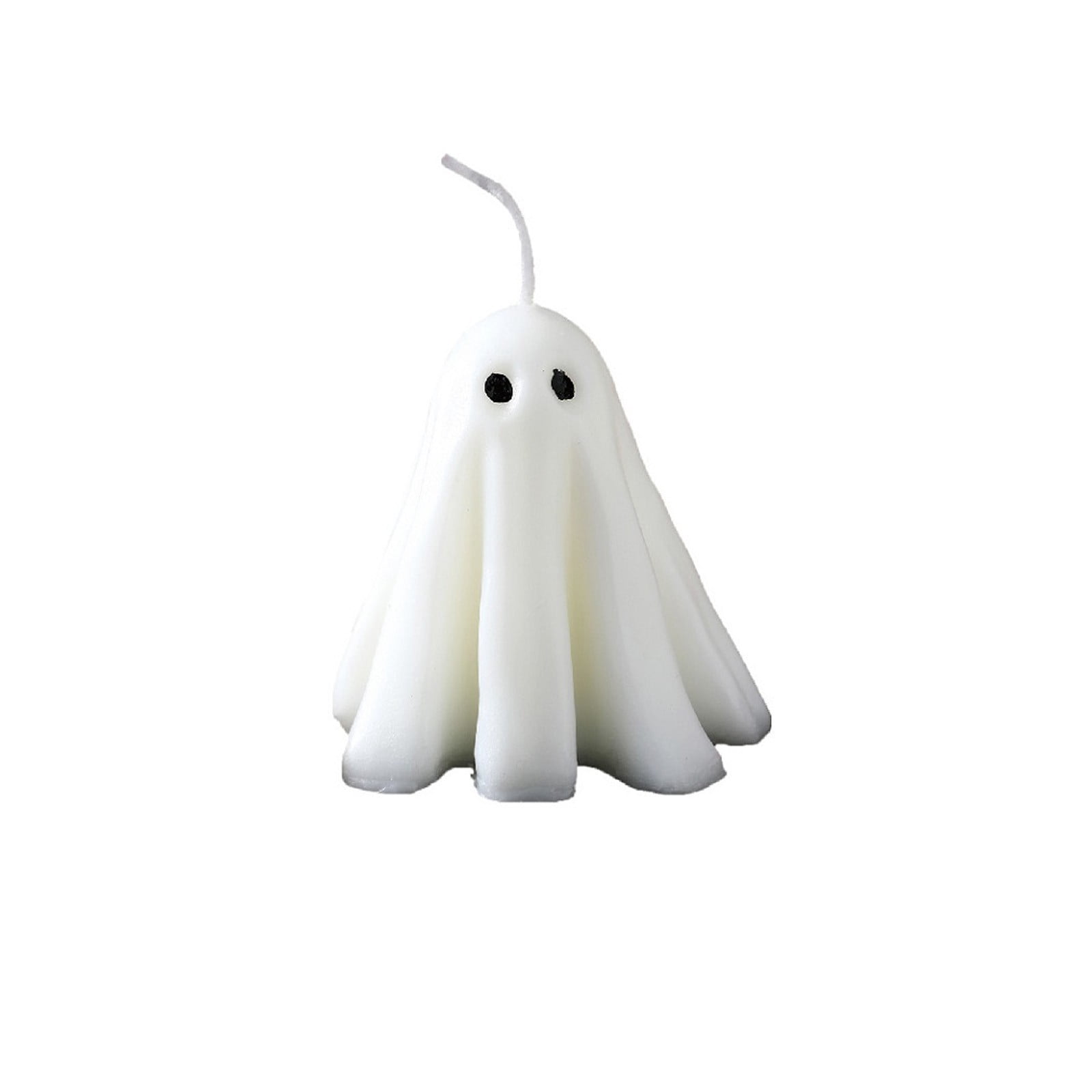 Besthm Halloween Ghost Candles White Spooky Ghost Scented Halloween ...