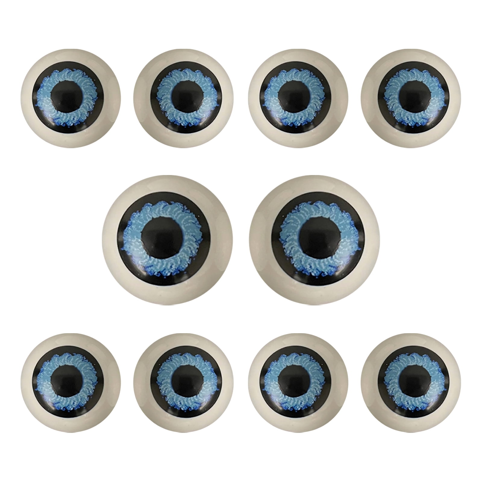 Besthm Halloween Plastic Scary Eyeballs, 10 PCS Realistic Eyes Props ...
