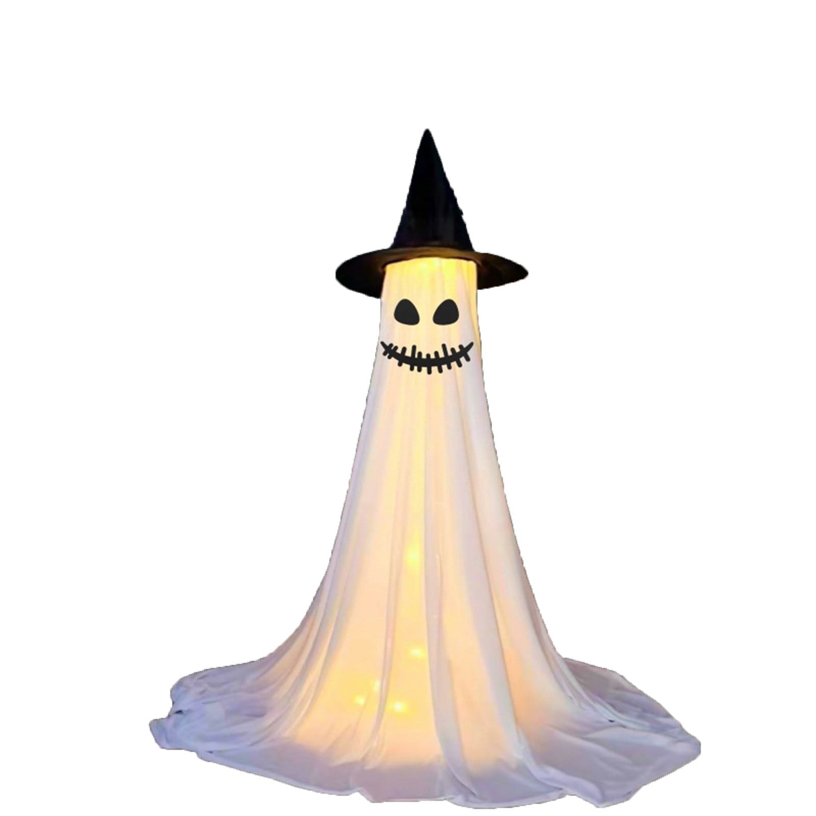 Besthm LED Sparkling Ghost Halloween Decorations Outdoor, Halloweens ...