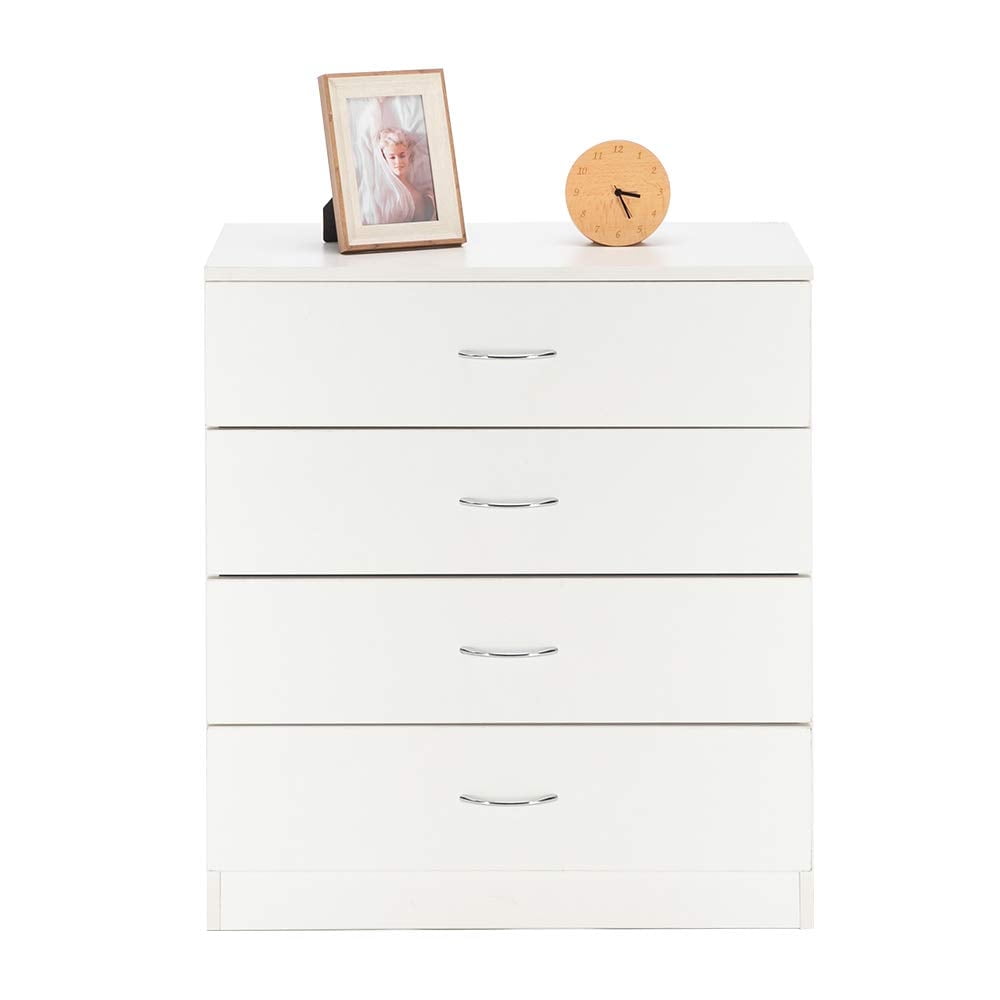 Besthome Modern 4 Dresser for Bedroom, Heavy Duty 4-Layer Wood Dresser ...