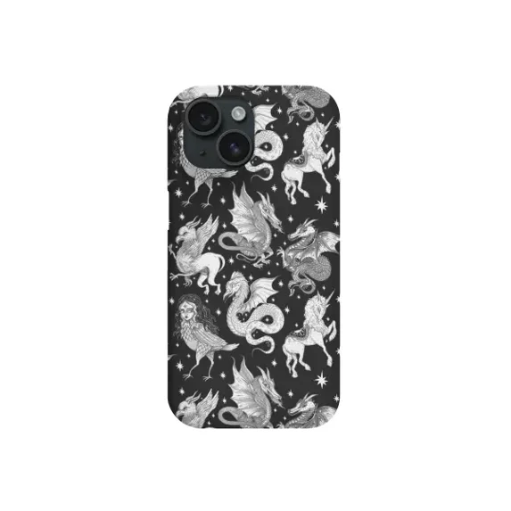 Bestiario Mythical Creatures Phone Case for iPhone 16 15 14 13 12 11 ...