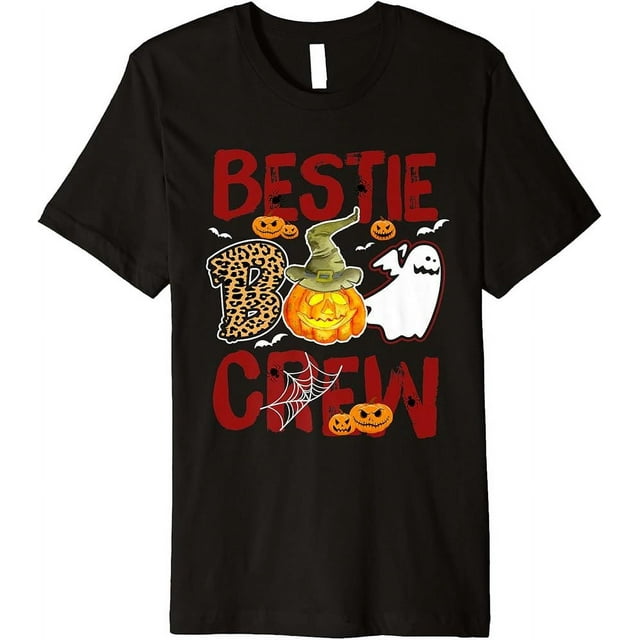 Bestie Boo Crew Halloween Funny T-shirt - Walmart.com