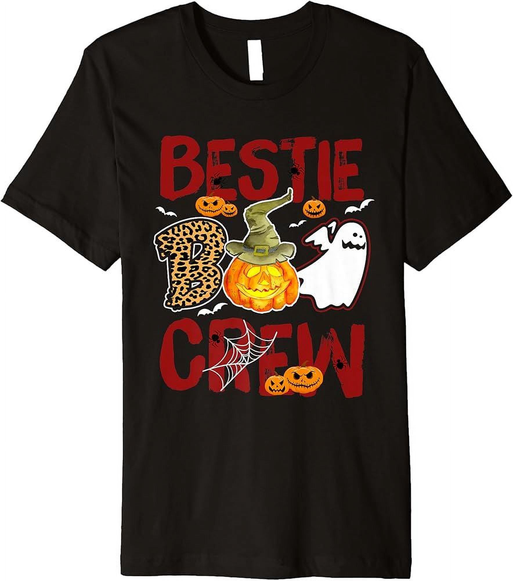 Bestie Boo Crew Halloween Funny T-shirt - Walmart.com
