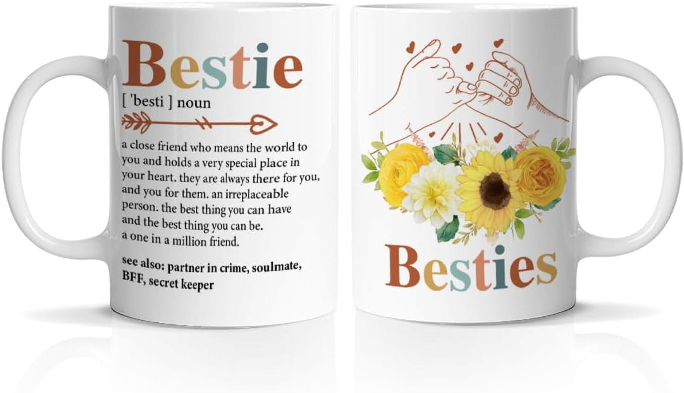 Bestie Coffee Mug, Friendship Gifts for Women Bestie Best Friends, Soul ...