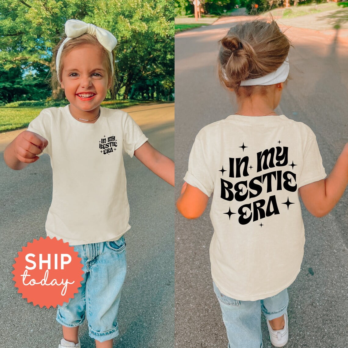 In My Bestie Era Shirt, Bff Toddler Clothes, Kids Matching Outfit, Best ...