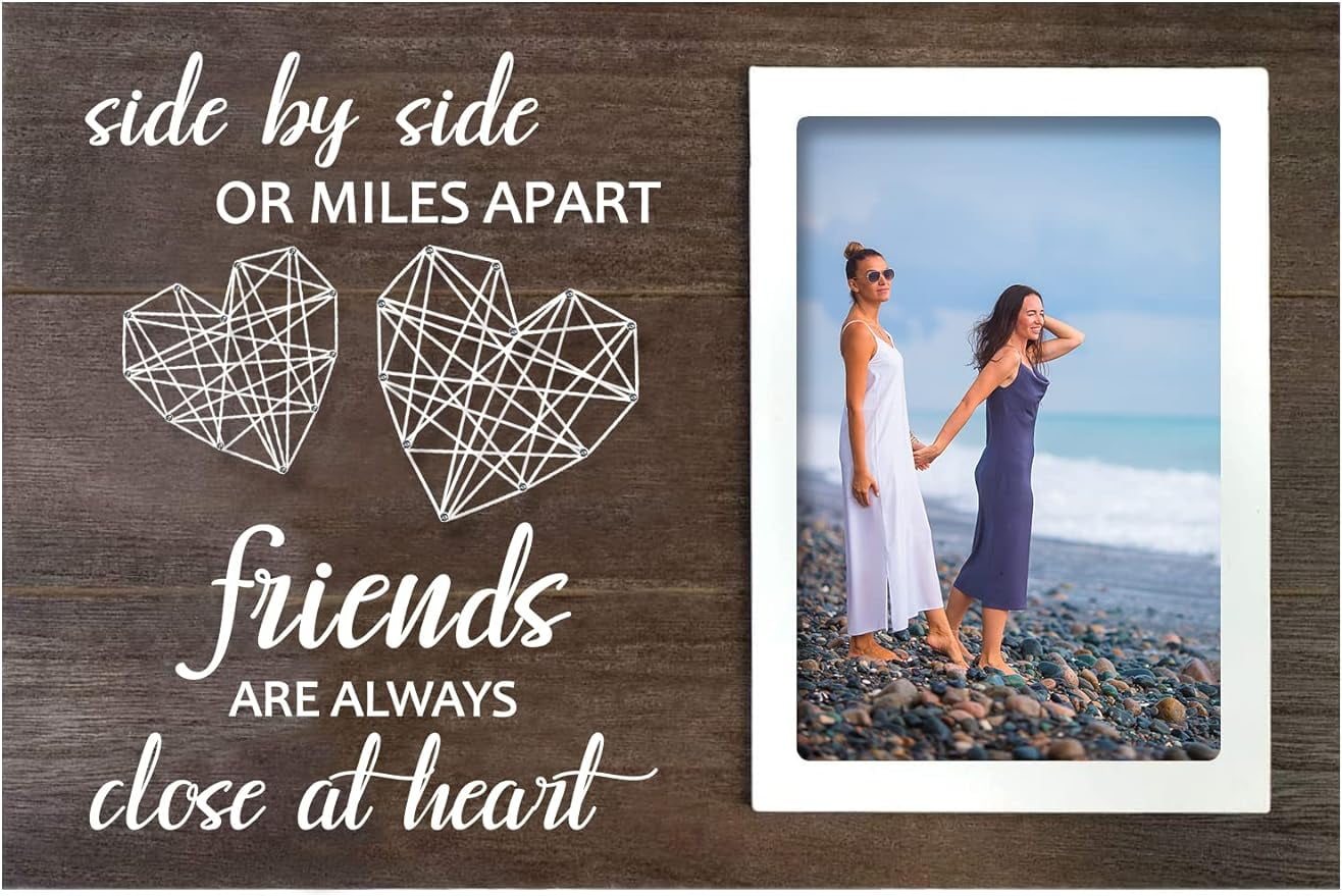 Bestie Friend Picture Frame Good Friends for Life Photo Frame Gifts for ...