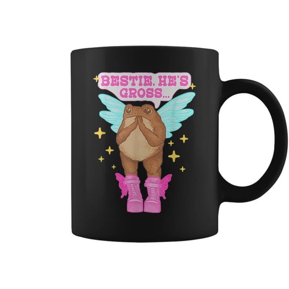 Bestie Hes Gross Frog Apparel Coffee Mugs - Walmart.com