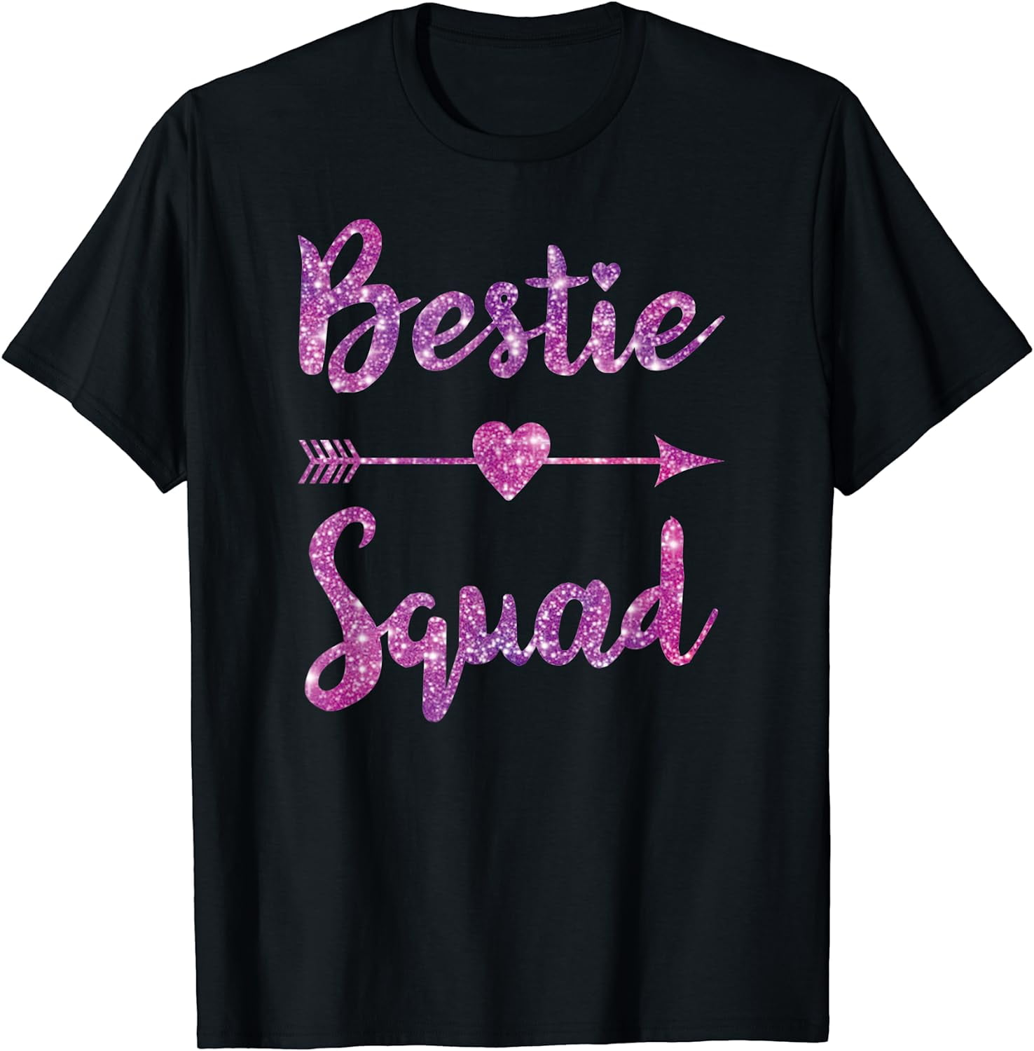 Bestie Squad Best Friends Fun BFF Matching Couple Girls Trip T-Shirt ...