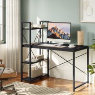 Ktaxon Floating Wall Computer Desk Laptop Shelf Storage Desk ...