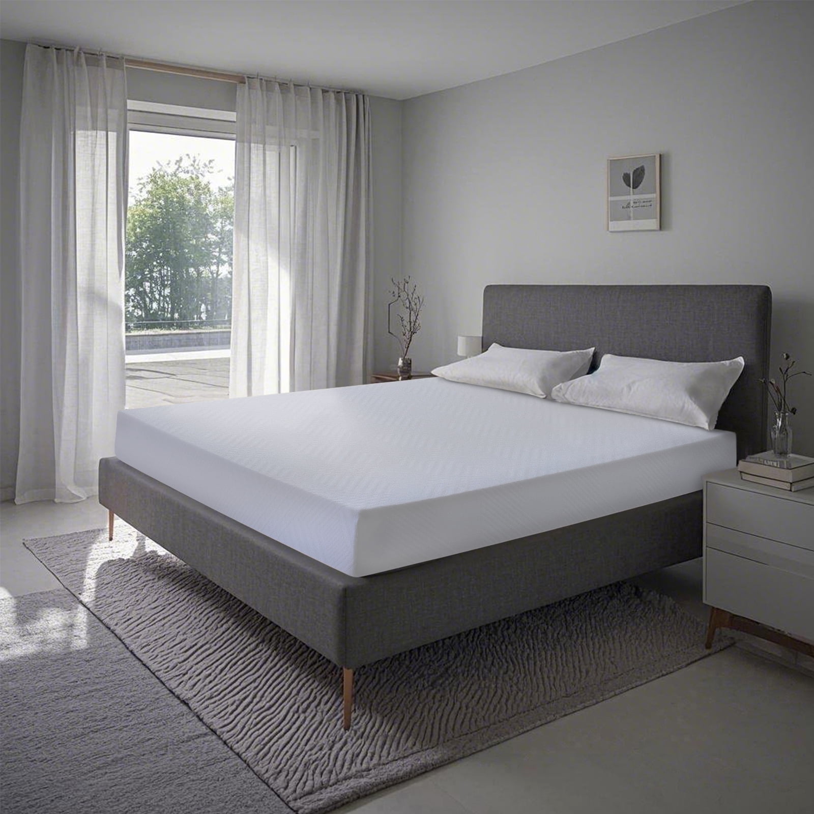 Bestier Full Size Memory Foam Mattress, 8 inch in a Box with Cooling ...
