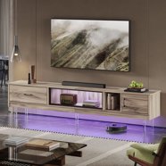 Nova 3K TV Stand for TVs up to 85", Mid-Century Modern Matte 73 ...