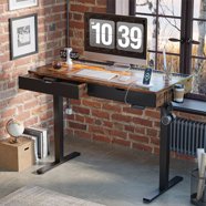 Height Adjustable 40" Electric Standing Desk - Upgraded Ultra Durable ...