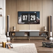 Render TV Stand Entertainment Center Walnut - Walmart.com