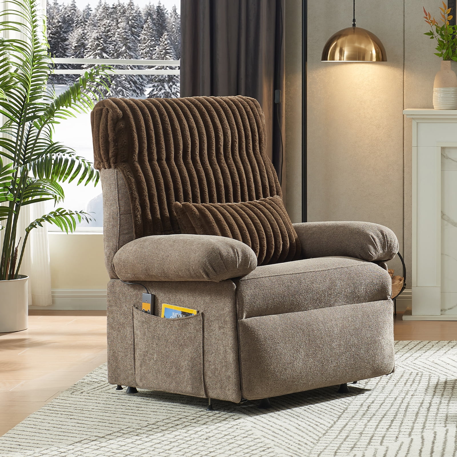 Bestier Power Lift Recliner Chair for Elderly Small Recliners for ...