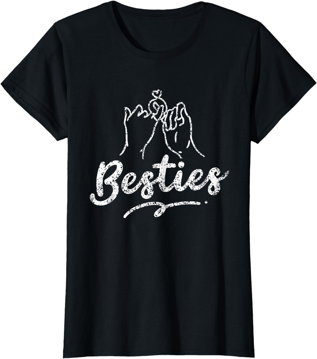 Besties Bestie Friendship Best Friend Cute Besties T-Shirt - Walmart.com