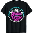 Besties Cruise Trip 2026 Fun Vacation Best Buddies Roadway Unisex T ...