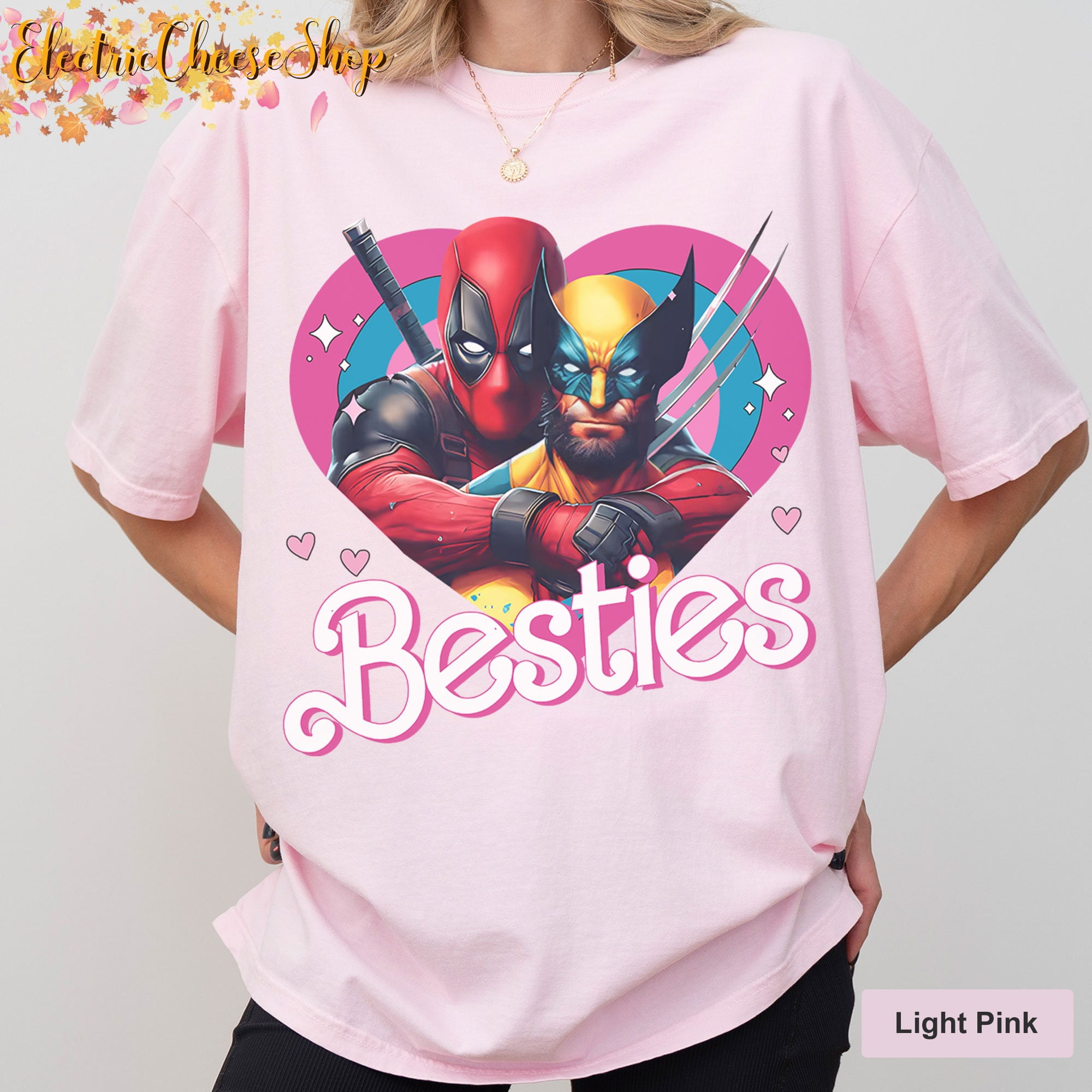 Besties Deadpool Wolverine Forever Shirt, Wolverine Deadpool Movie Tee ...