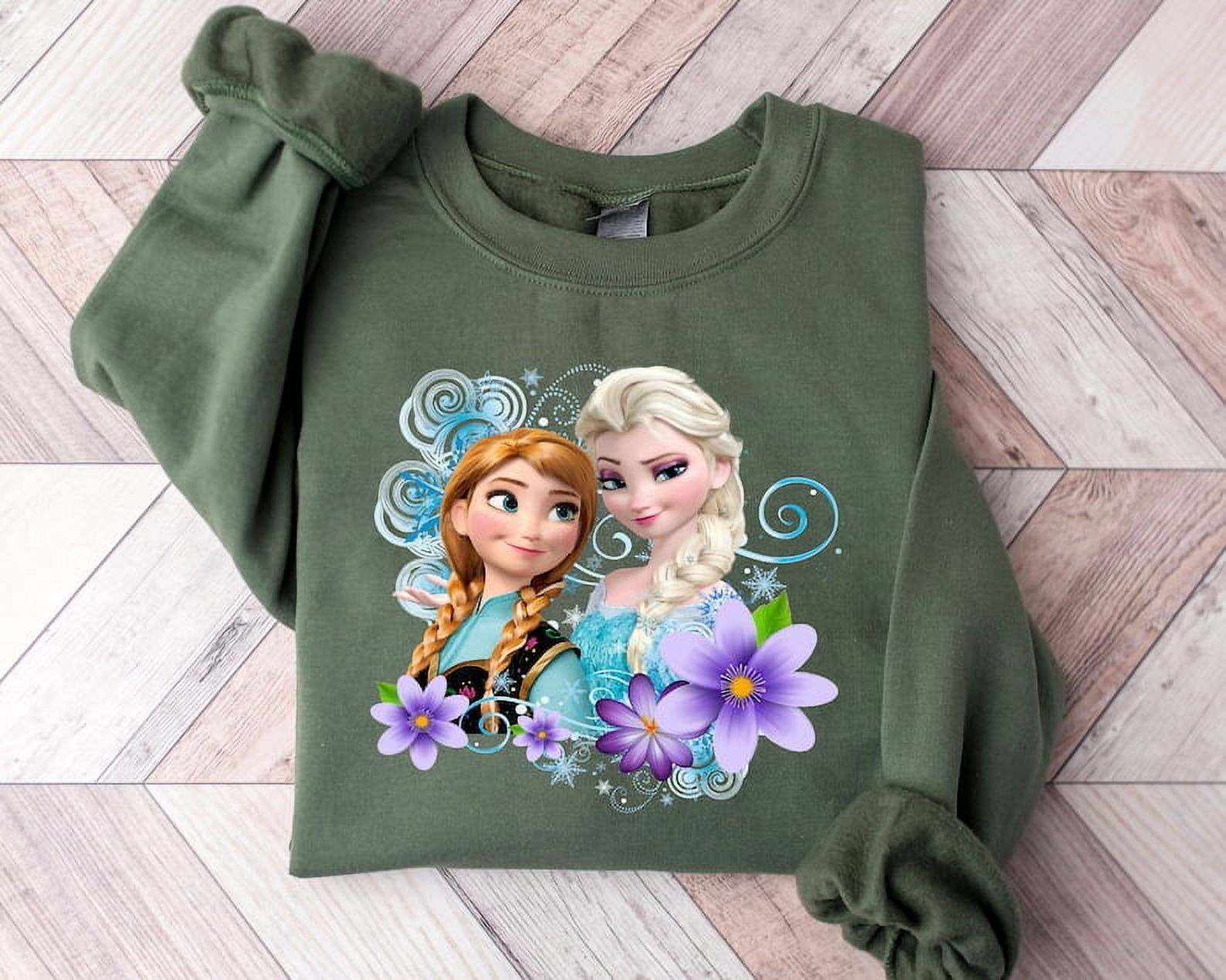 Besties Disney Sweatshirt, Frozen Elsa Anna Friends Sweatshirt ...