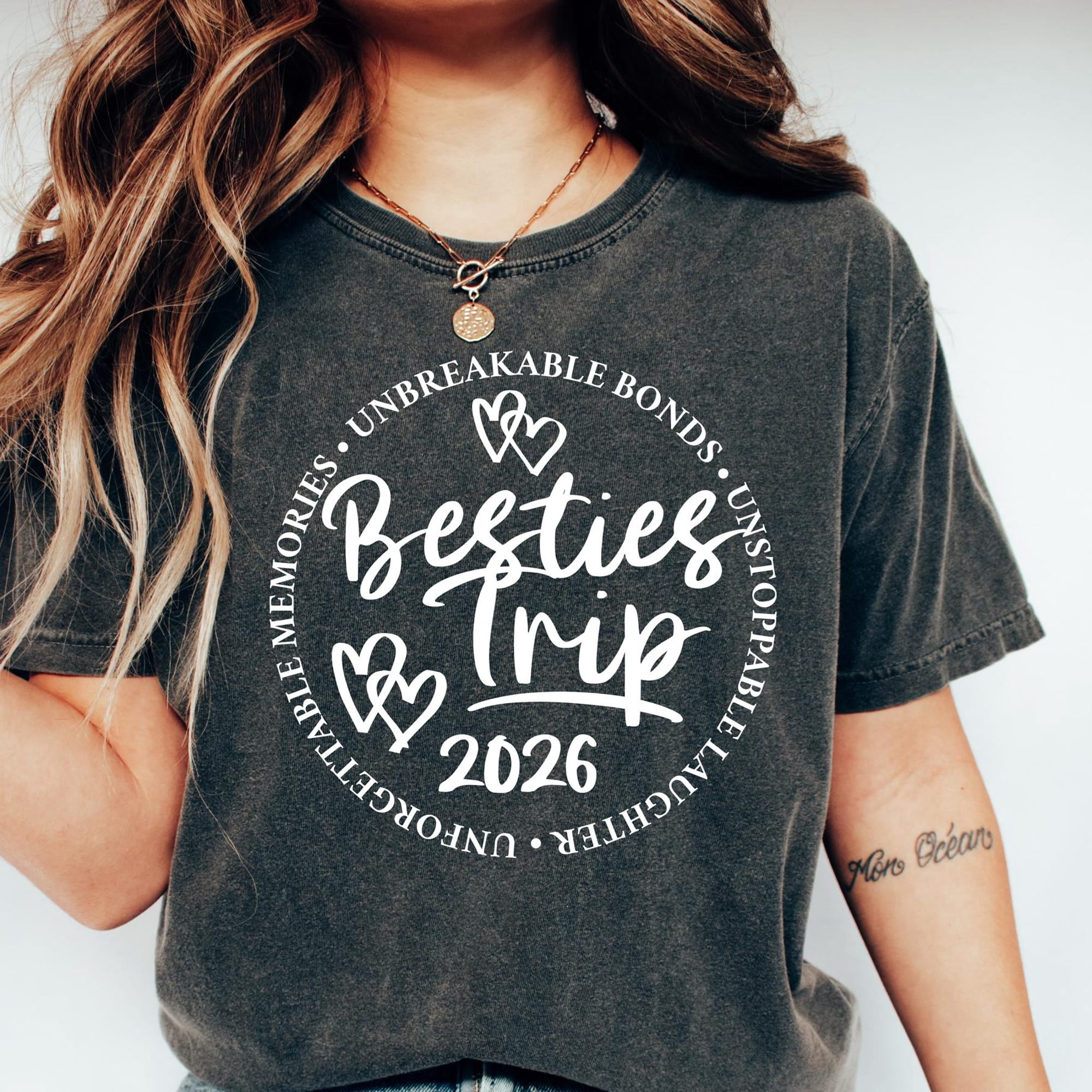 Besties Girls Trip 2026 Best Friends Tshirt Girls Vibes Shirt Girls ...