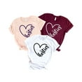 Besties Heart Shirts - Sisters Matching Tees - Best Friends Shirts ...