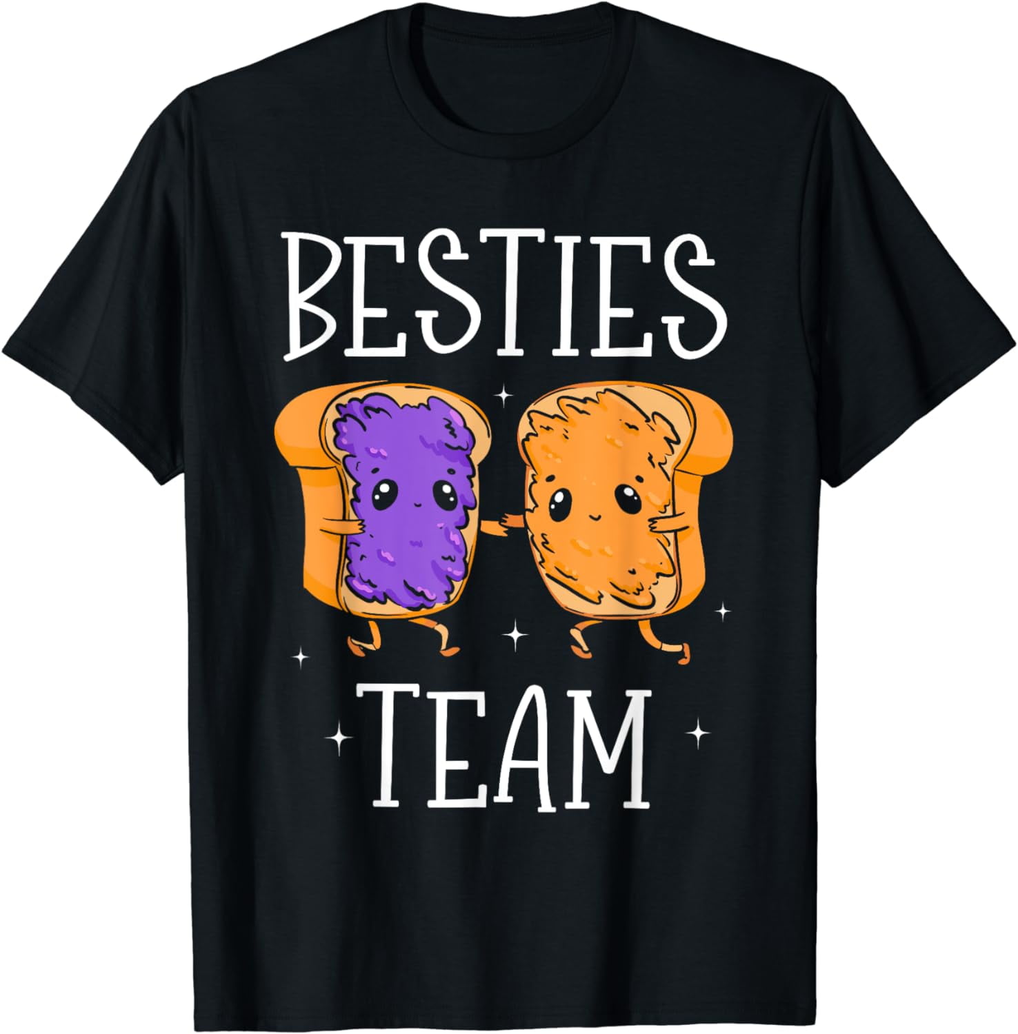 Besties Team Toast Friendship Sayings Best Friend Friends T-Shirt ...