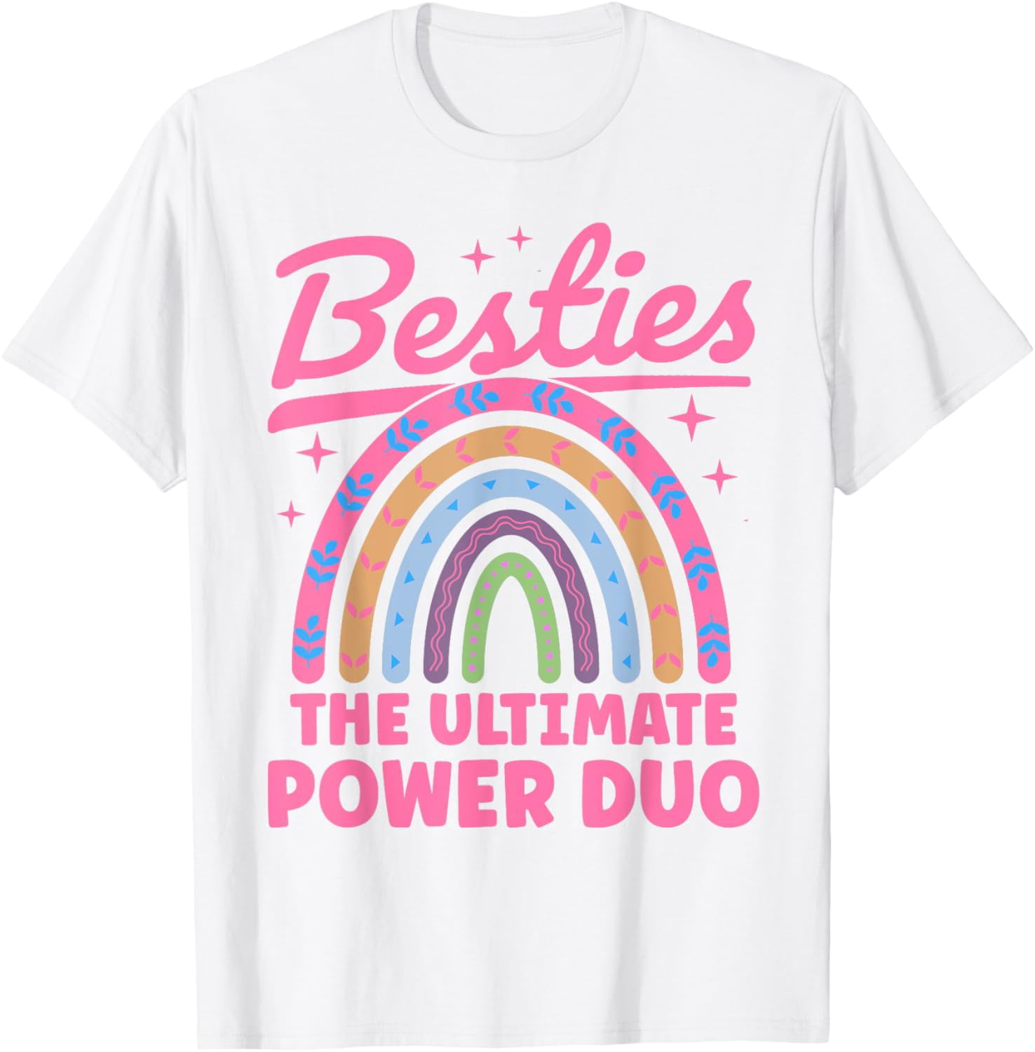 Besties The Ultimate Power Duo BFF Best Friends Bestie T-ShirtMen and ...