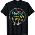Besties Trip 2024 Memories Girl Trip Friends Vacation Retro T-Shirt - Walmart.com