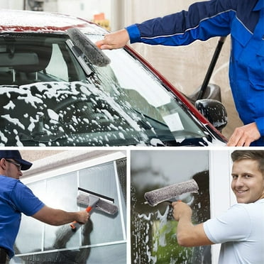 simplehuman Foldaway Squeegee with Die-Cast Zinc Handle for Shower Wall ...