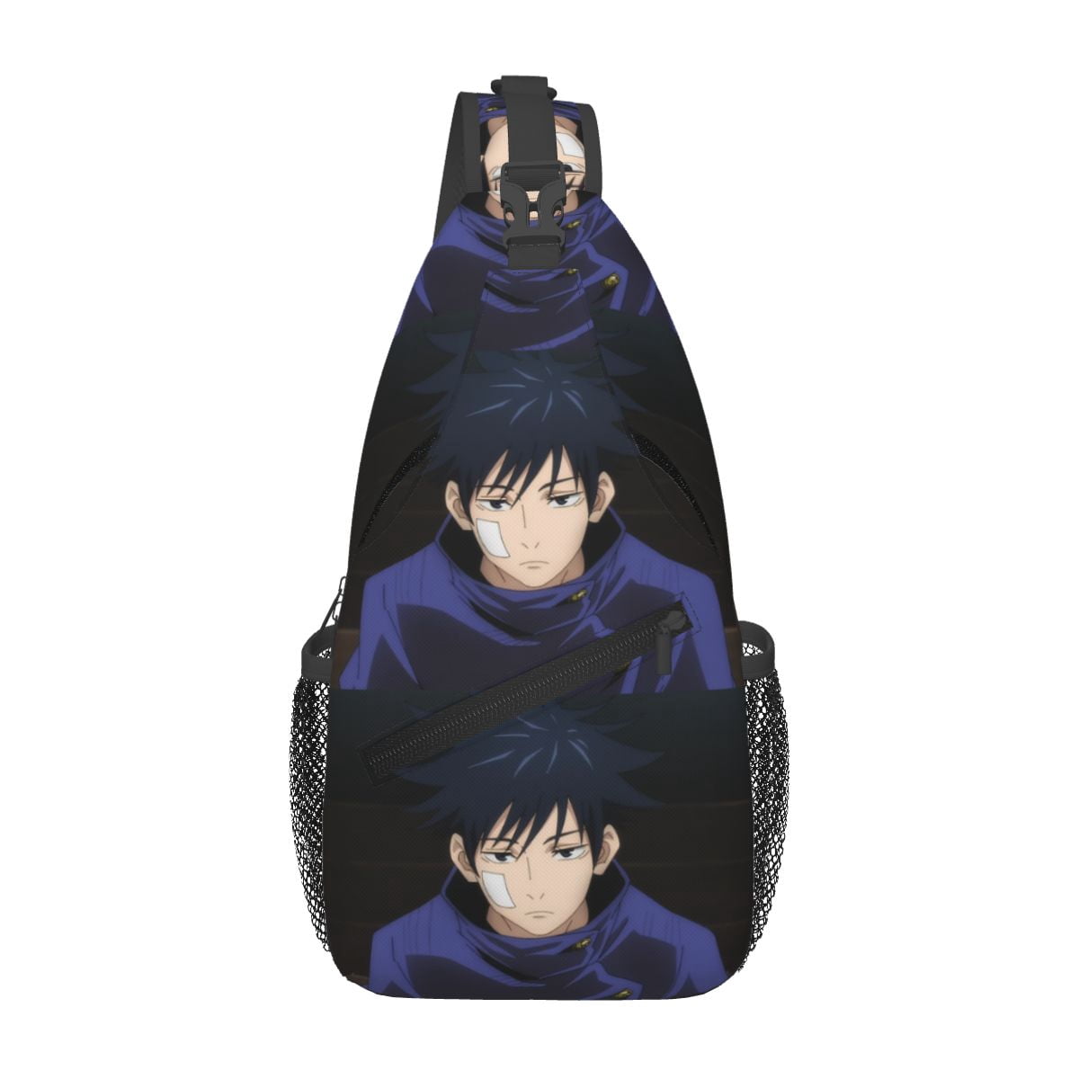 Besto Friendo Jujutsu Kaisen Sukuna Anime Chest Bag Men Sling Crossbody ...