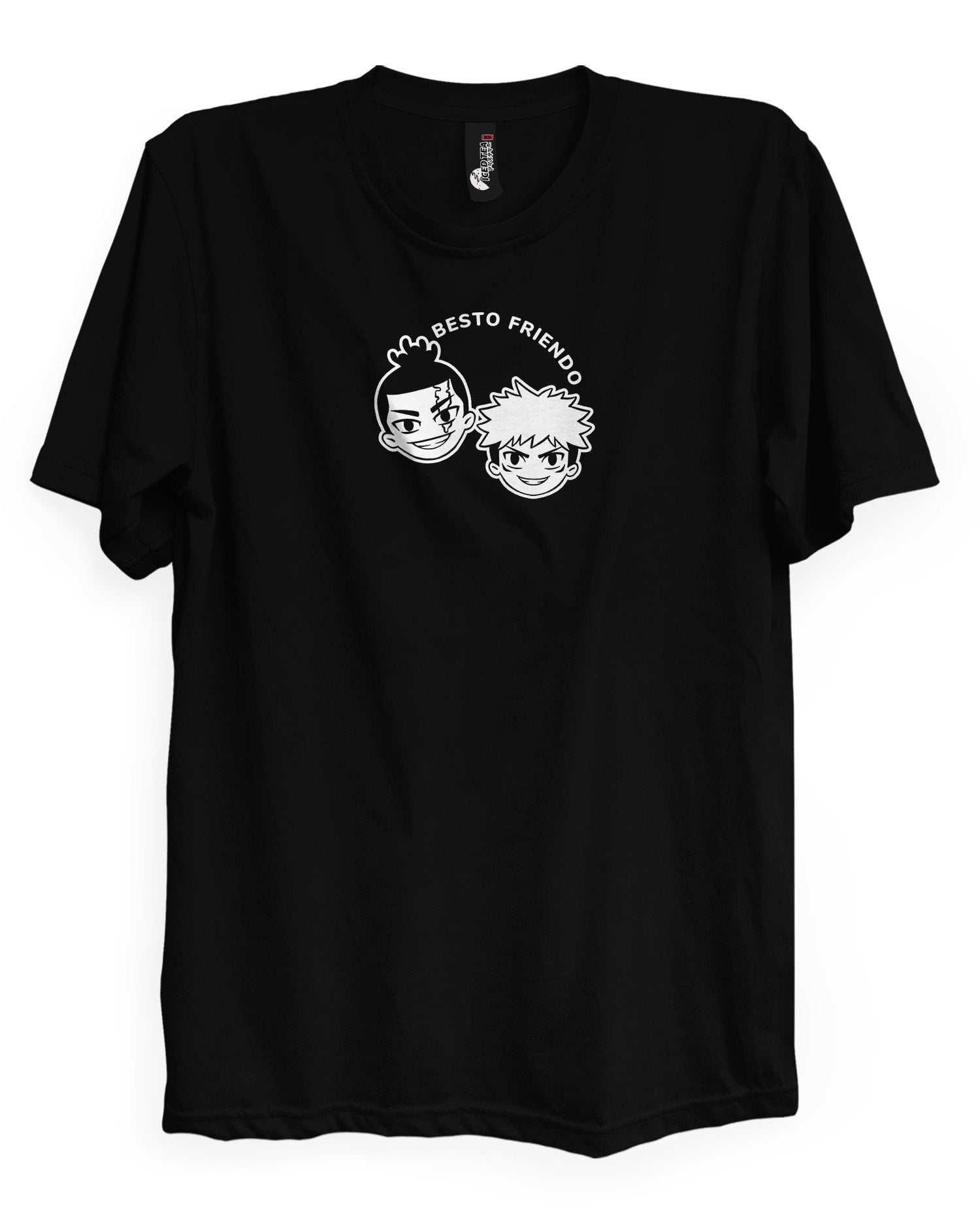 Besto Friendo - T Shirt Tee Unisex, Color: Black, Size: S - Walmart.com