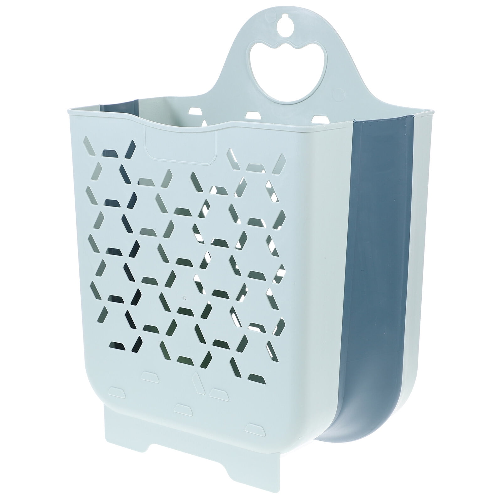 Bestonzon Collapsible Laundry Basket Laundry Basket Wall Mount Folding ...