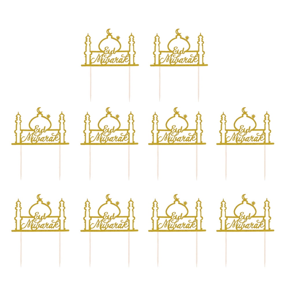 Bestonzon Mubarak Eid Party Ramadan Muslim Decoration Topper Cake ...