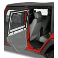 Bestop - 51793-35 - HighRock 4x4 Element Upper Fabric Half Doors ...